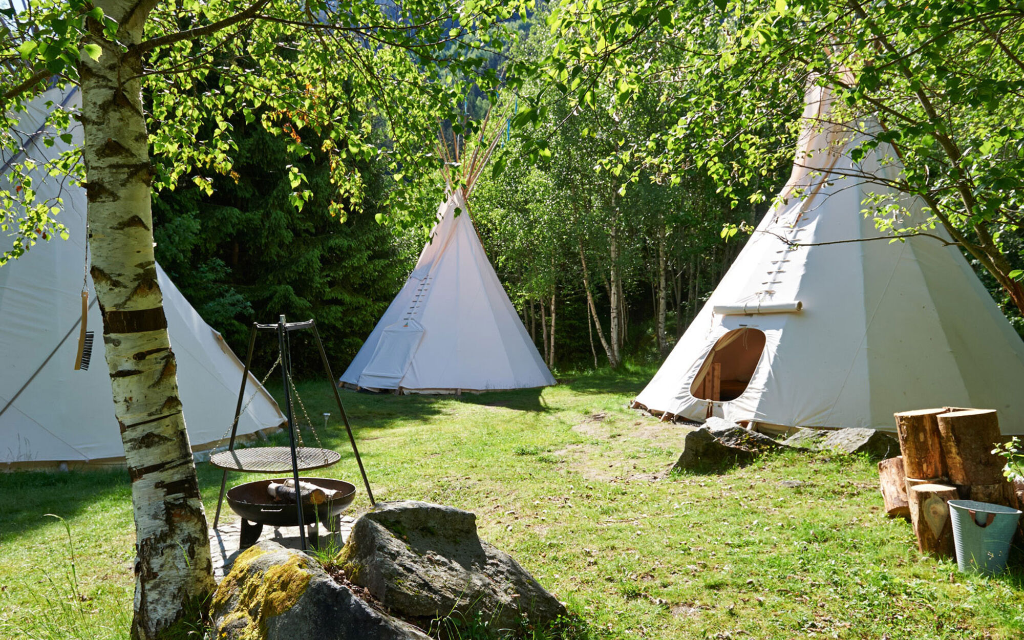 Tipi Indianerzelt - TCS Schweiz