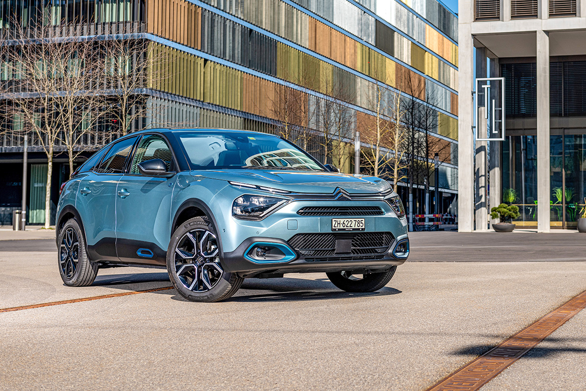 Test de voiture : Citroën ë-C4 Shine