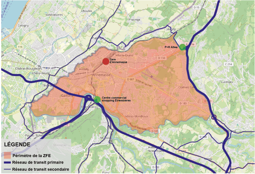 ZFE Annemasse : Crit’Air et Stick’Air, ce qu’il faut savoir