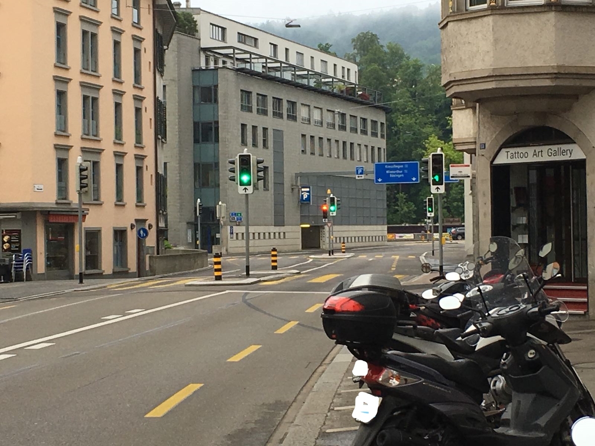 Signalisation Bachstrasse