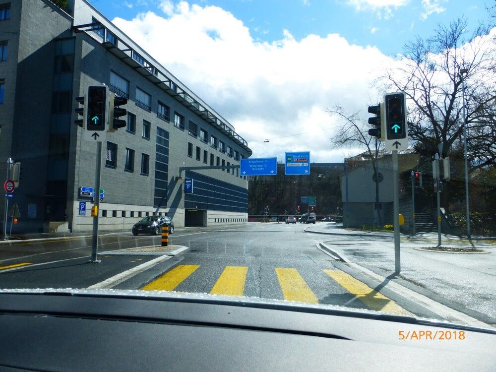 Signalisation Bachstrasse - TCS Schweiz