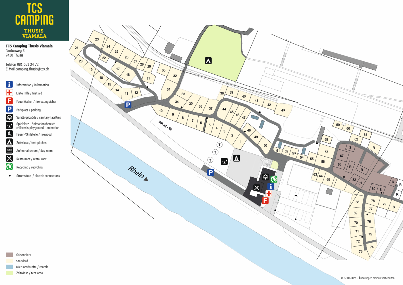 TCS Camping Thusis Viamala - TCS Switzerland
