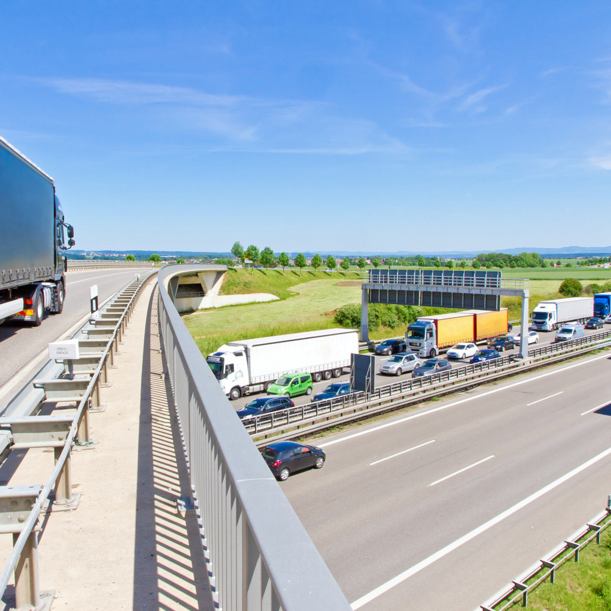 Auf dem Weg zum Hightech-Highway